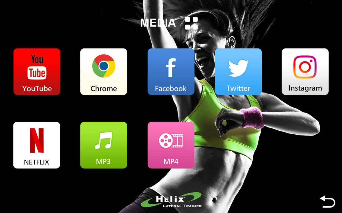 Helix H1000 Digital Essential | Lateral Trainer | Lateral Elliptical ...