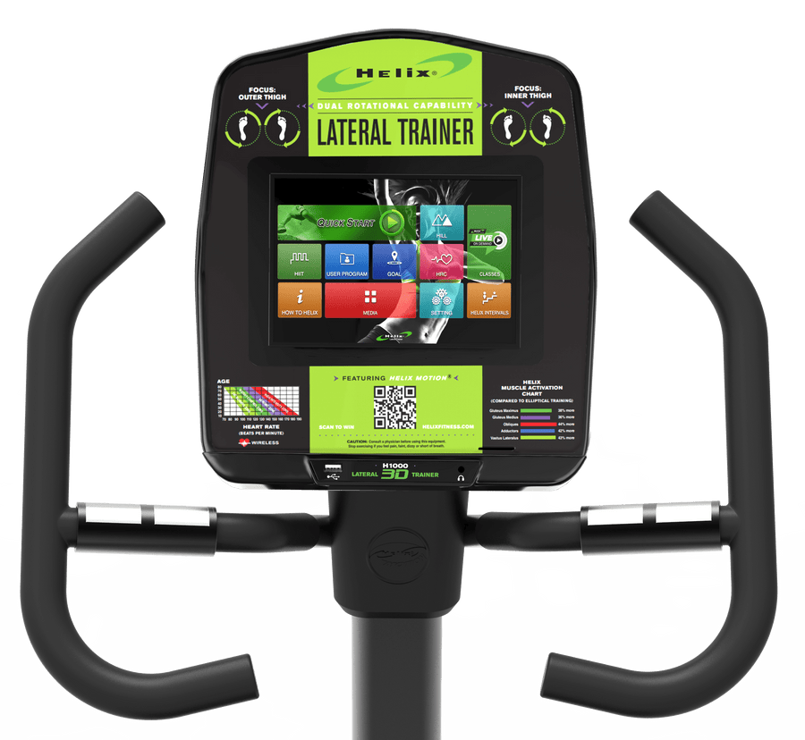 Helix H1000 Digital Essential | Lateral Trainer | Lateral Elliptical ...